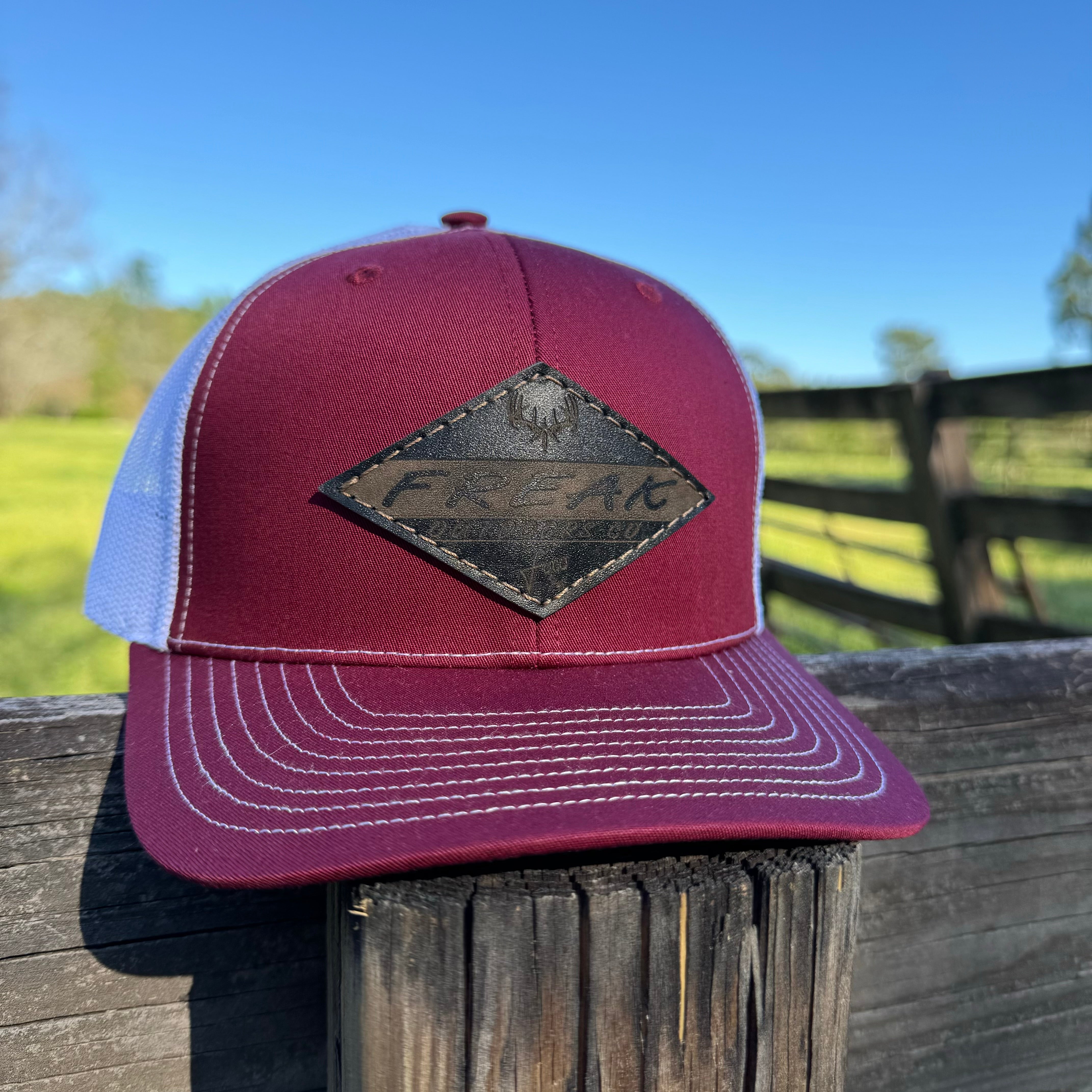 Black Diamond - Leather Patch SnapBack – Freak Outdoors